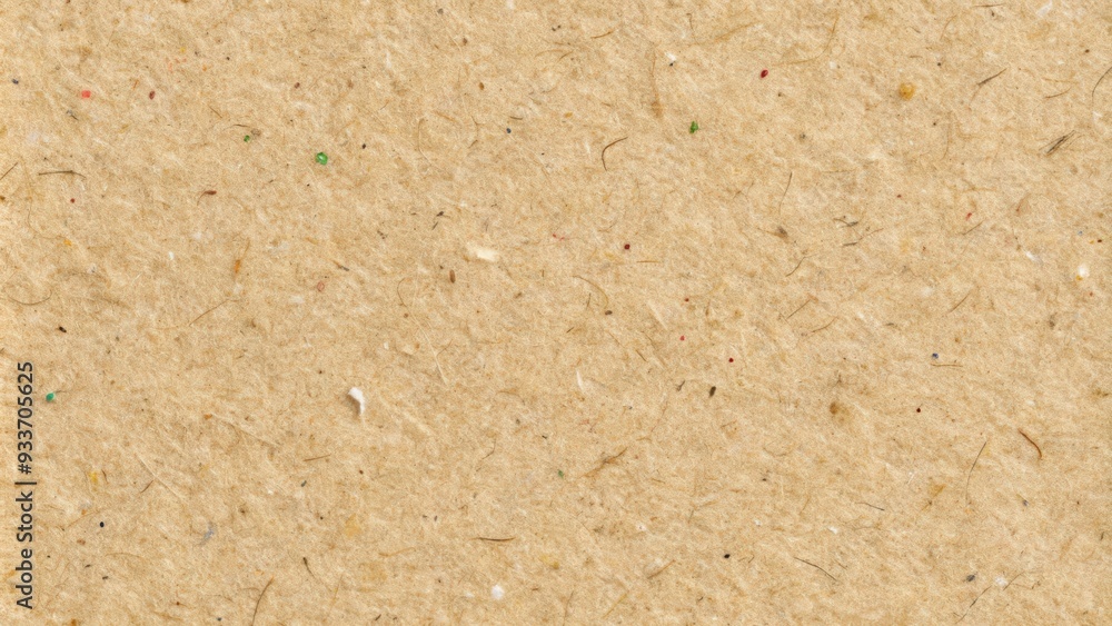 Seamless recycled kraft fiber paper background texture overlay ...