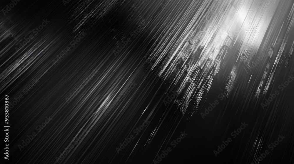 Simulated LCD screen texture overlay with grey static lines and digital ...