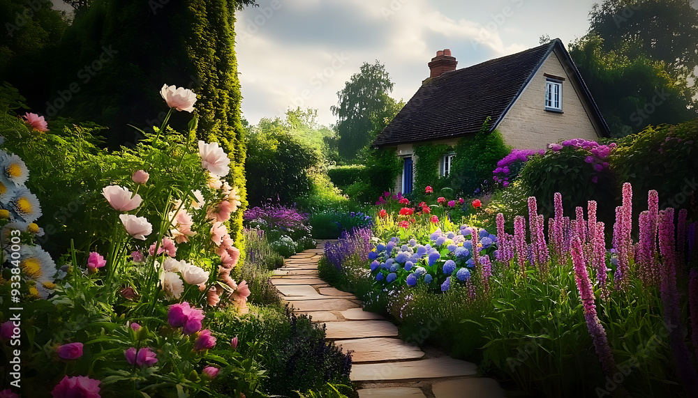 English Cottage Garden Colors