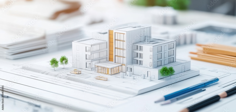 Students engaged in digital architecture class designing buildings with ...