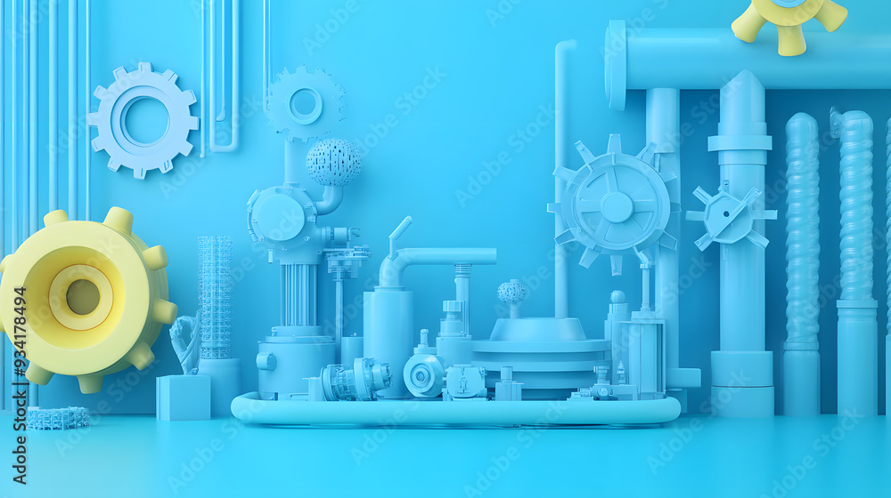 Industrial Design 3D Cartoons of Creative and Functional Innovations ...