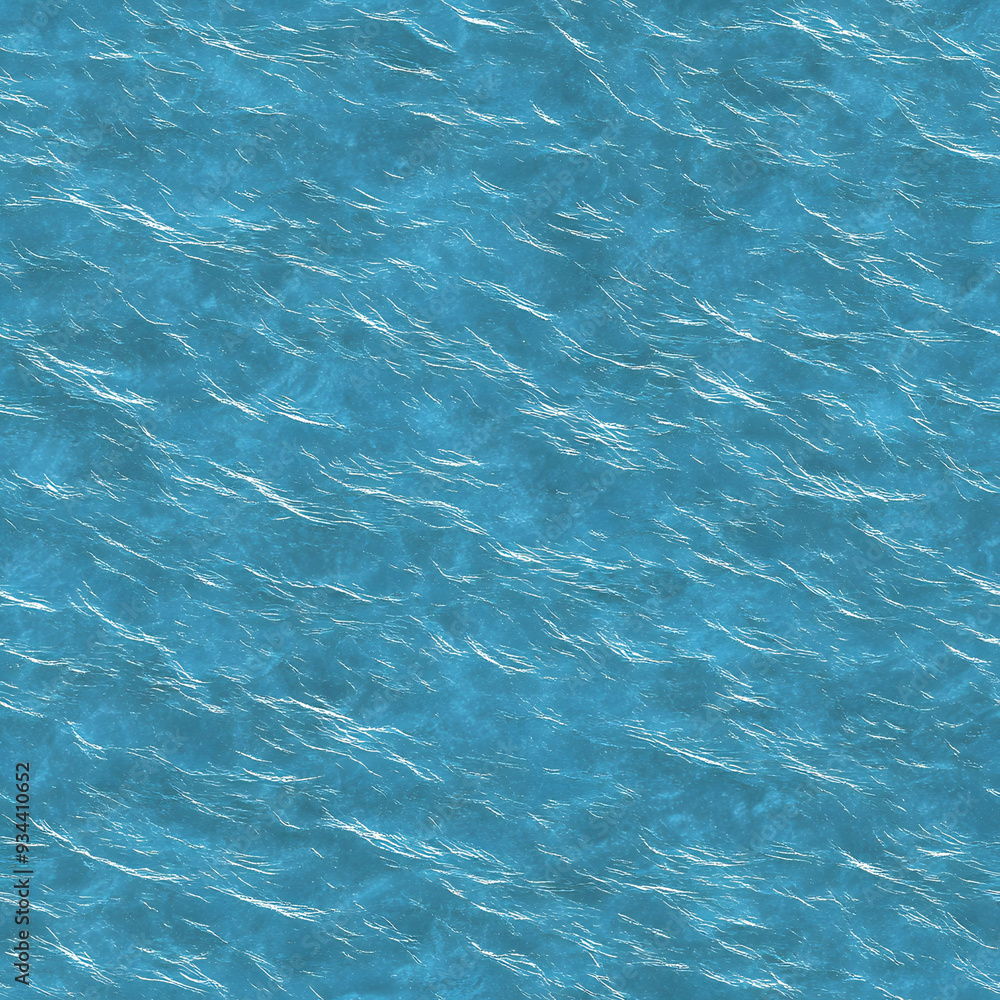 seamless water texture tile top view wavy sea ocean waves for surface ...