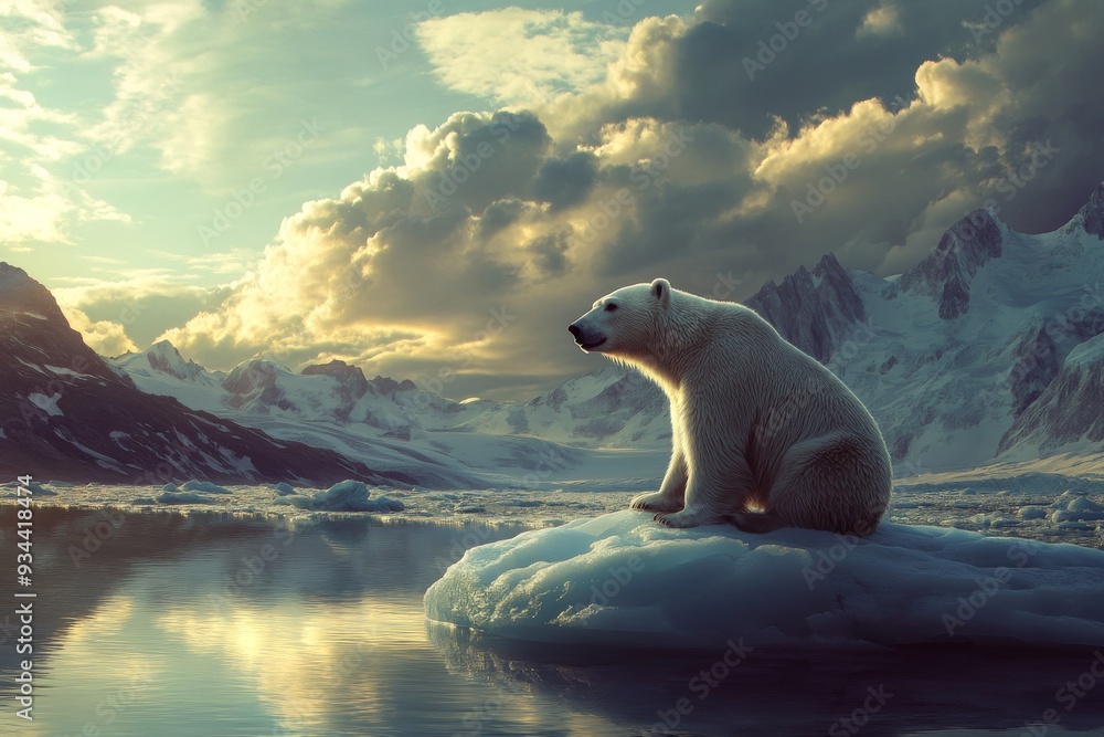 Generative stock save the world from pollution and climate change with ...