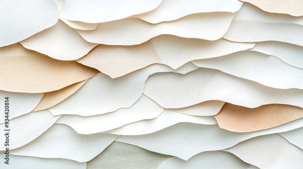 Natural sycamore bark texture, with wavy, smooth surfaces and a color ...