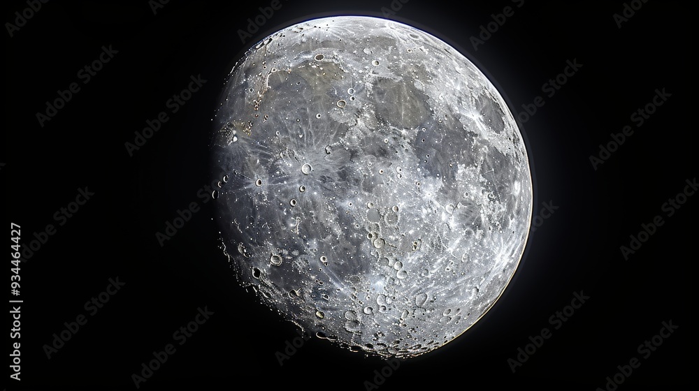 A high-resolution image capturing the intricate details of the full ...
