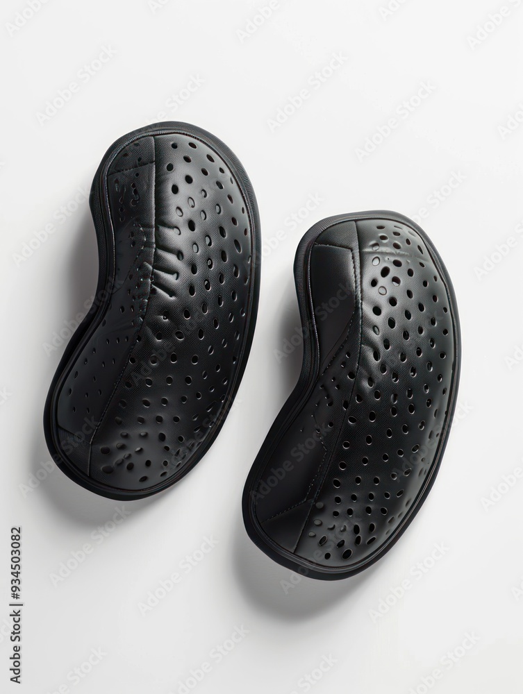 Elbow Pads Mockup: A blank elbow pads template ready for sports team ...