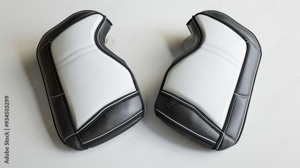 Elbow Pads Mockup: A blank elbow pads template ready for sports team ...