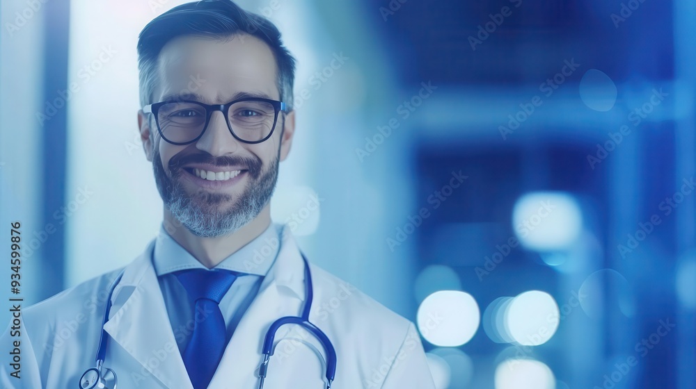 Doctor guiding a patient through a remote physical exam, Telemedicine ...