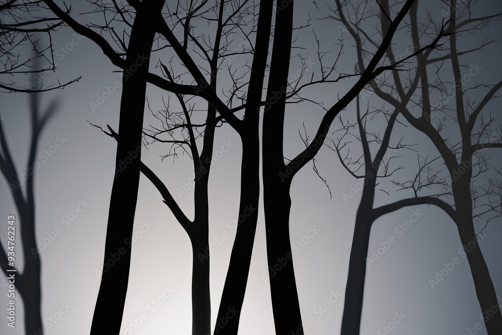 Authentic Tree Limb Shadow Overlay on Transparent Background with ...