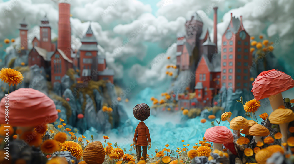 Charlie and the Chocolate Factory: Beautiful and intricate paper art of ...