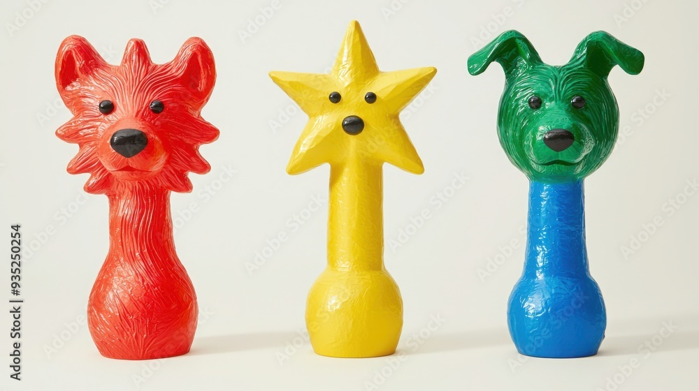 3D BCG Matrix with Stars, Cash Cows, Dogs, Question Marks elevated bars ...