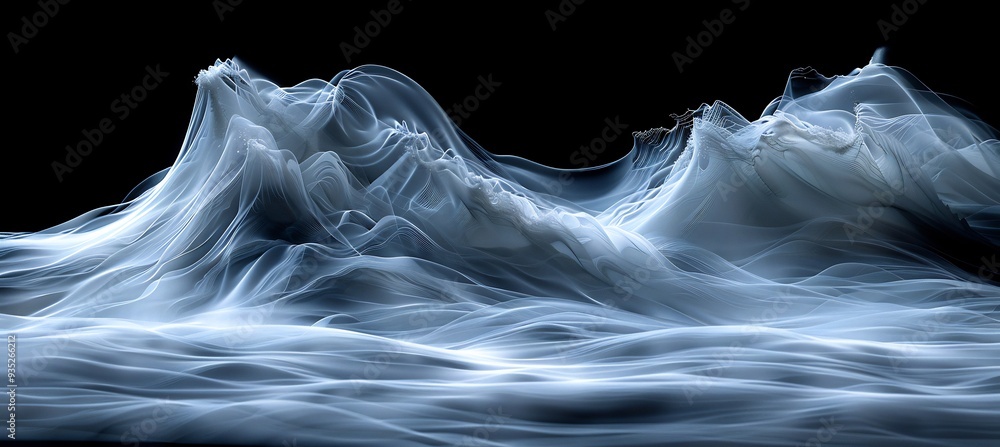 Depict black hole bending 3D spacetime according to relativity with 2D ...