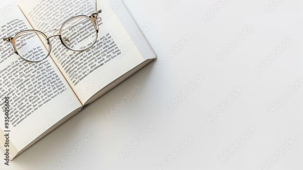 White backgrounds in book covers convey simplicity and elegance. Stock ...