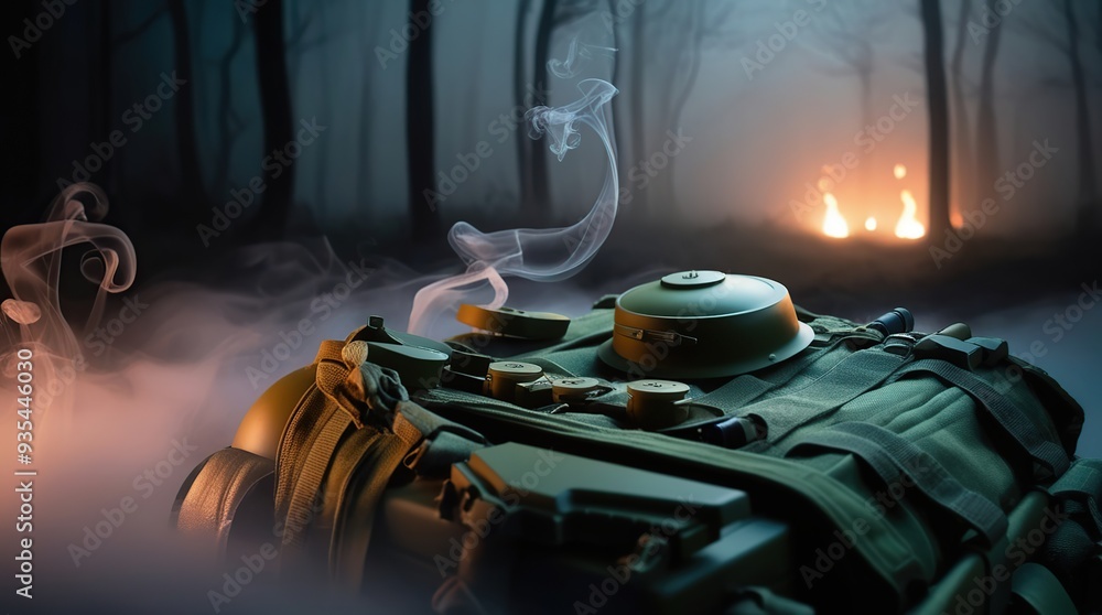 Detailed and realistic military-themed 4K wallpaper featuring war ...