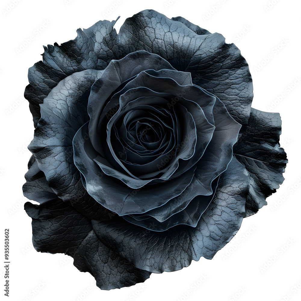 cut out close-up high resolution photo of beautiful black rose, high ...