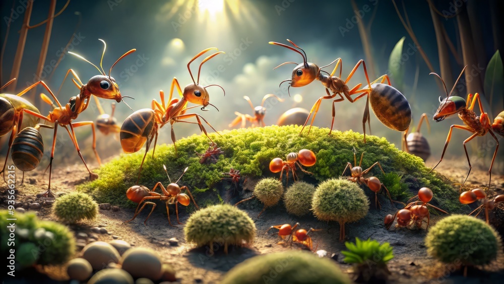 * Insect Architecture: Highlights the intricate structures built by the ...