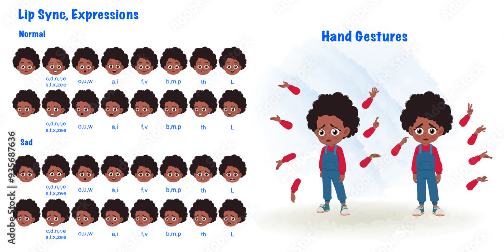 Girl cartoon character set . Cartoon character model sheet. Cartoon ...