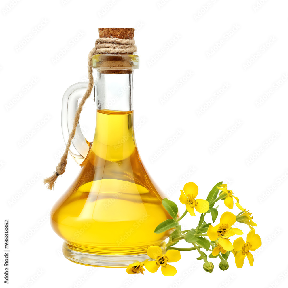 Canola Oil, Essential Oil, Isolated on Transparent Background, Graphic ...