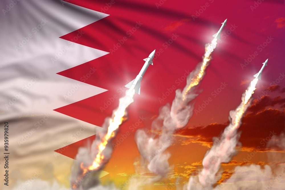 Bahrain nuclear warhead launch - modern strategic nuclear rocket ...