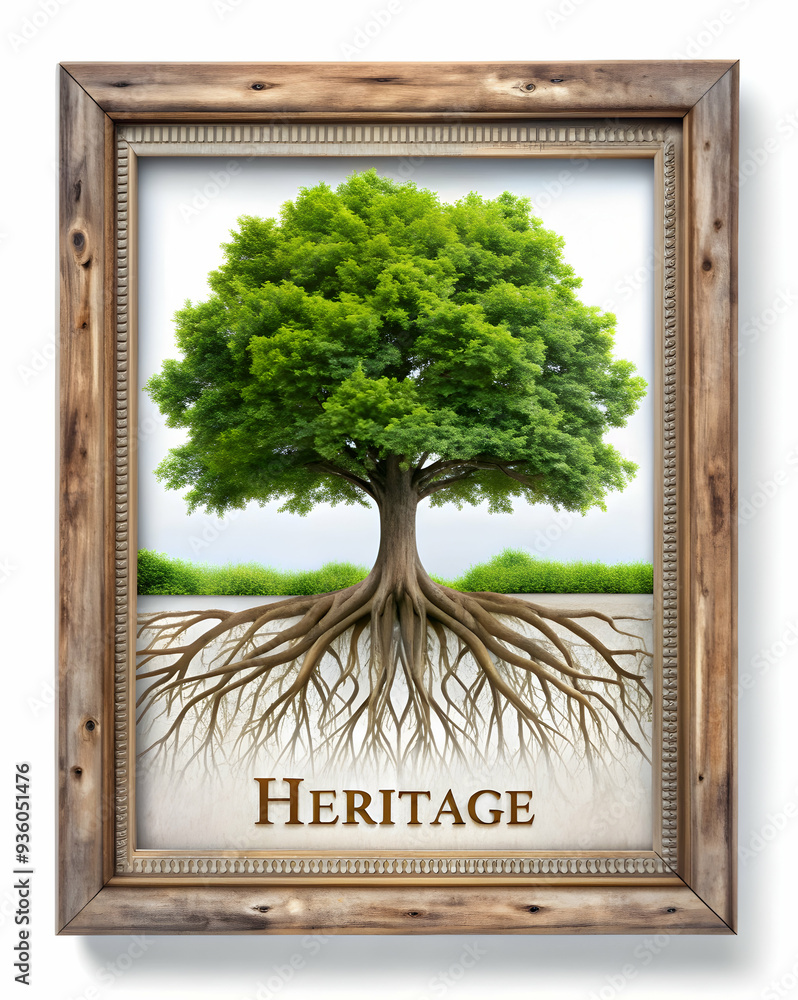 Global Partnership: Handshake and Globe Flat Border Frame for ...