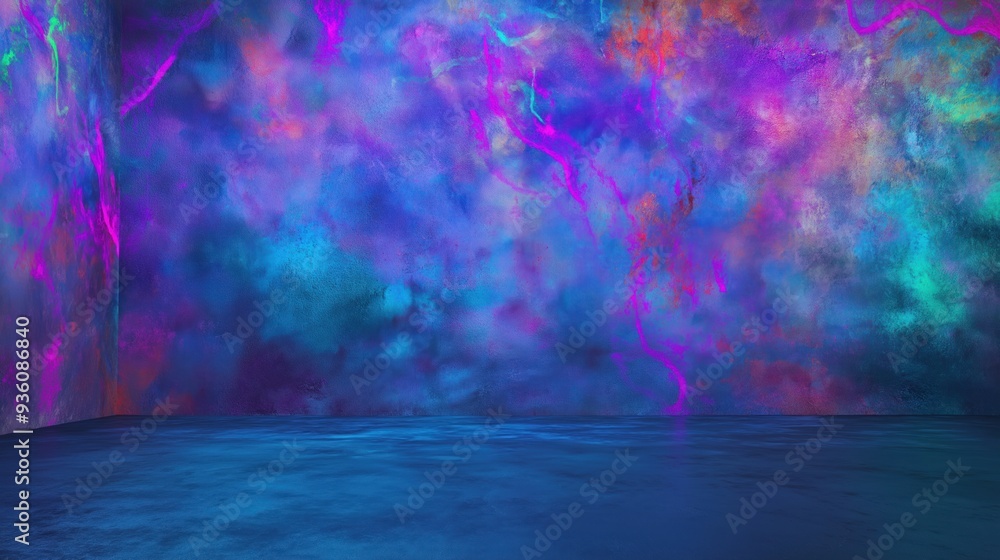 Gradient background, a sense of space and place, the shadow effect adds ...