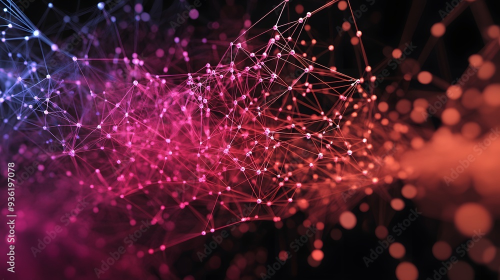 18 An Advanced 3d Network Topology With Interactive Nodes And Real