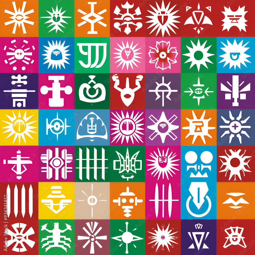 Symbol Icons Set A comprehensive set of symbol icons designed for ...