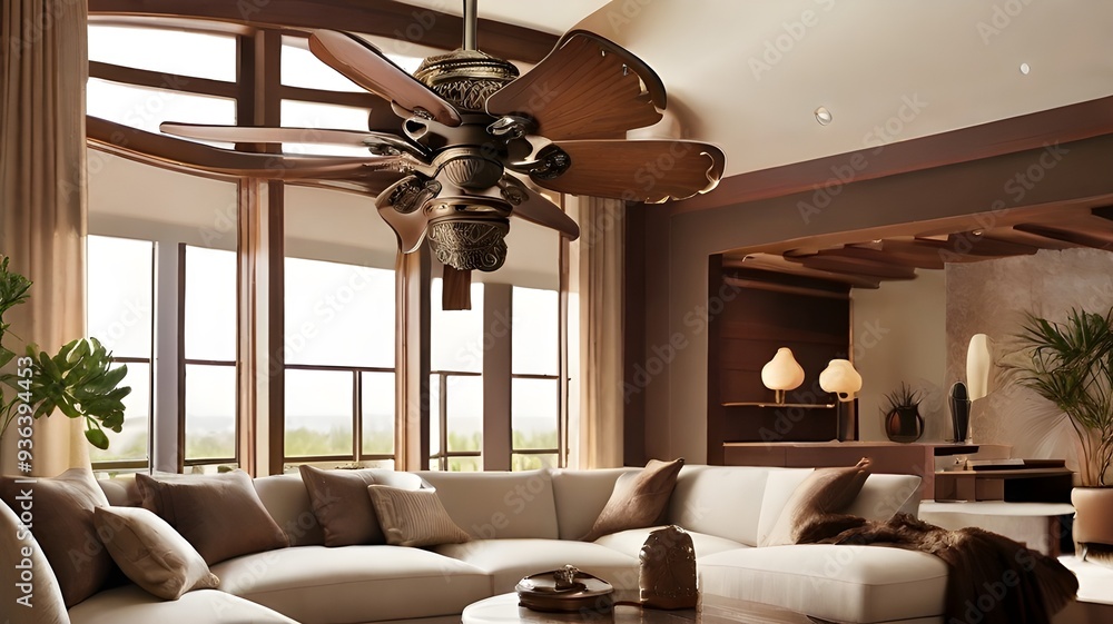 "Imagine a dual-purpose ceiling fan with a built-in chandelier ...