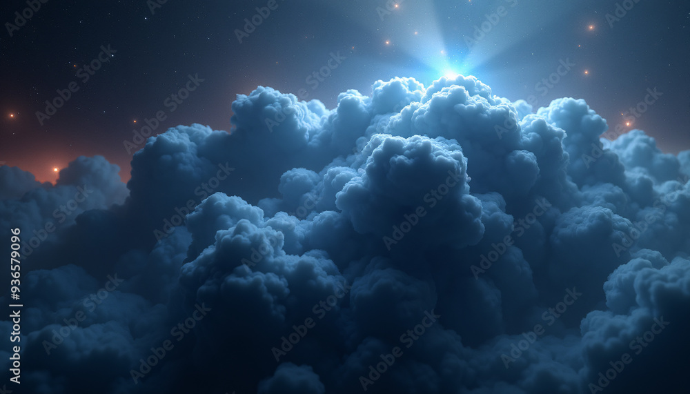 Enigmatic dark matter cloud interacting with visible matter in a cosmic ...