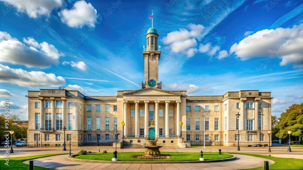 Majestic twin landmarks, Waltham Forest Town Hall and Walthamstow ...
