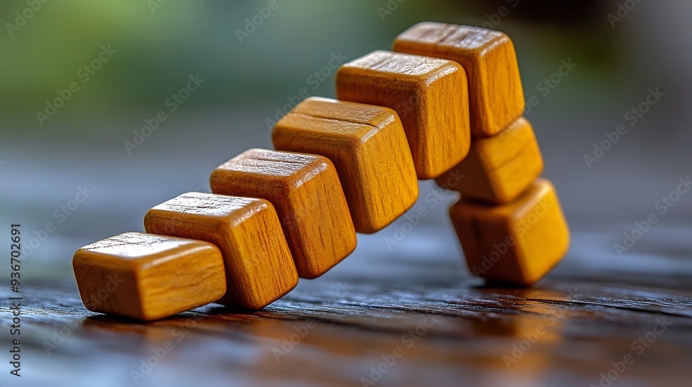 Infographic depiction of single domino falling representing start of ...