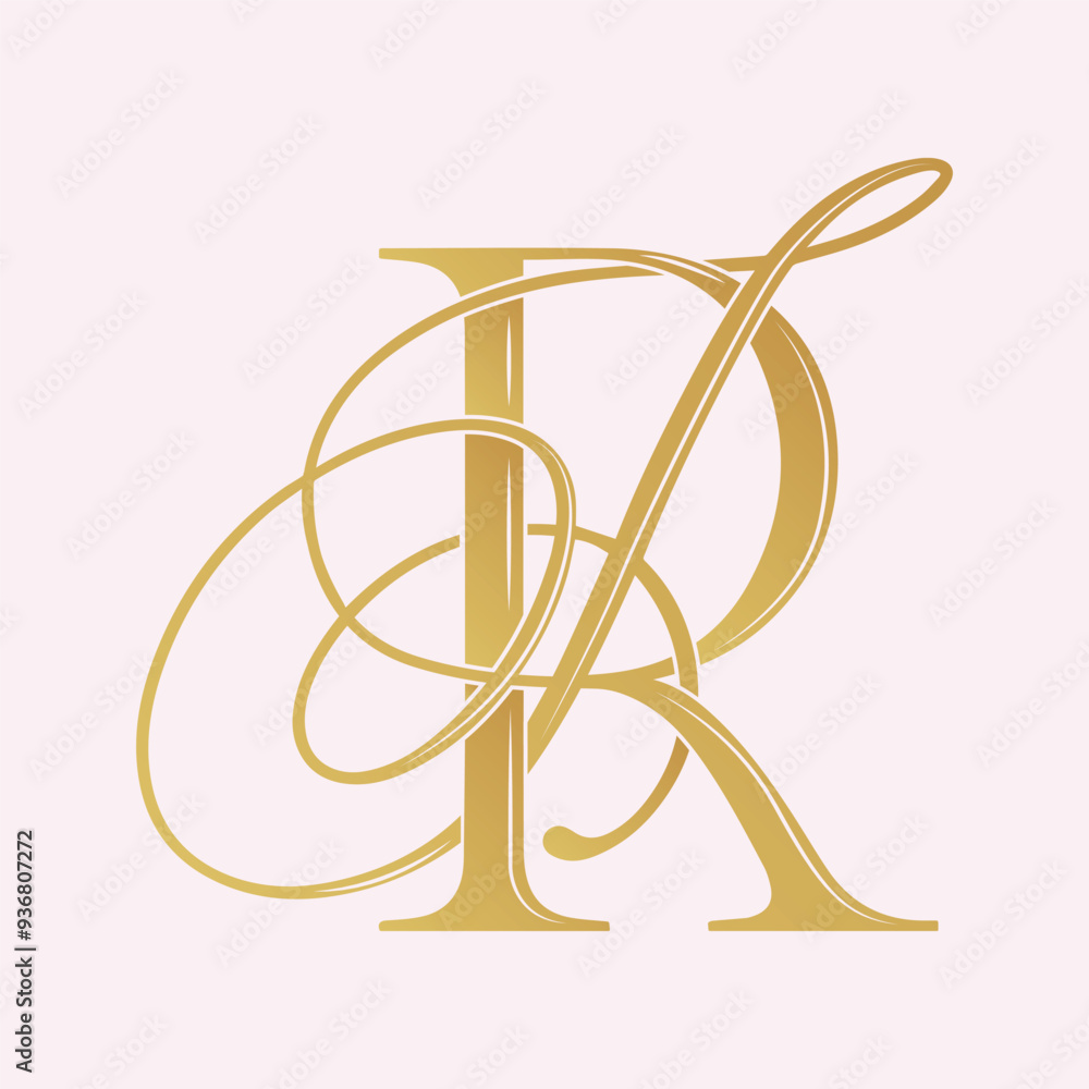 JR, RJ, logo JR, Letter JR,monogram JR, vector, logo, Wedding Monogram ...
