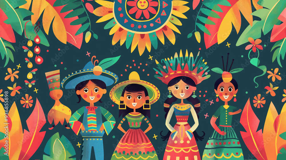 Folklore and Legends: Illustrations of famous Hispanic folklore ...