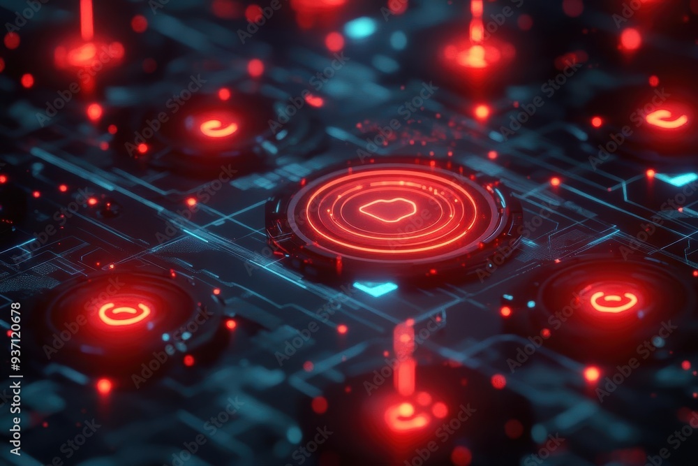 AIpowered fraud detection, digital network analyzing suspicious ...