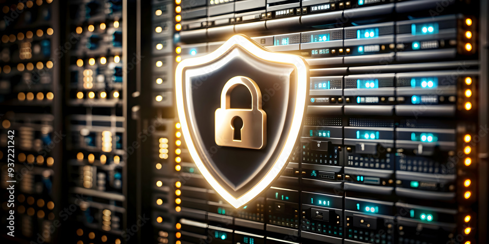 3D Icon as Social engineering icon and secure server concept as A ...