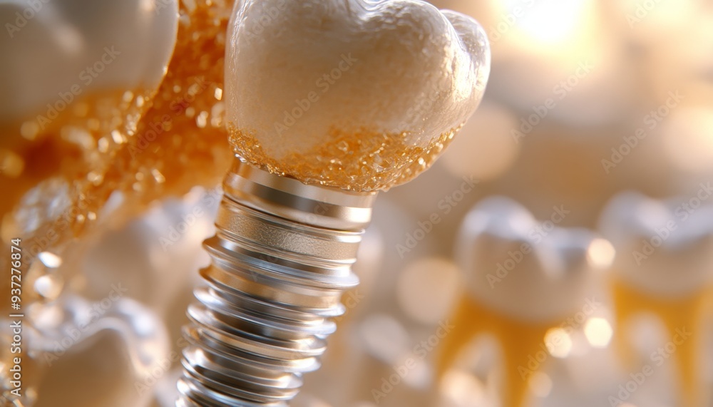 Innovative 3D Dental Implant Close-up: AI-Generated Visualization for ... Innovative 3D Dental Implant Close-up: AI-Generated Visualization for ...