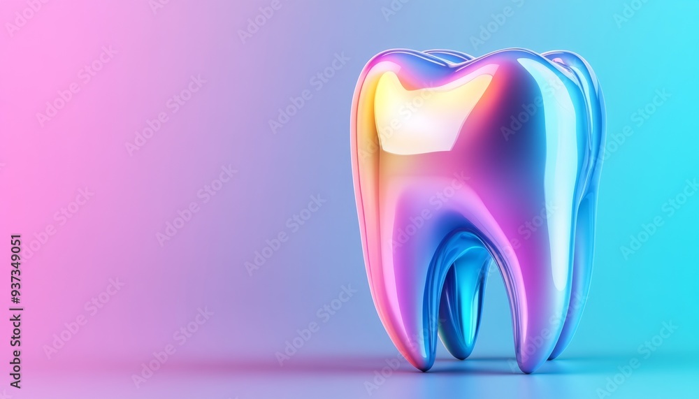 Creative Dental Logo with Abstract Tooth Design: Minimalist Line Art ...
