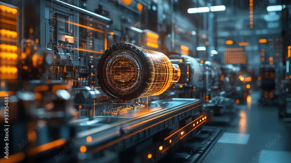 Holographic projection of industrial products in modern factories ...