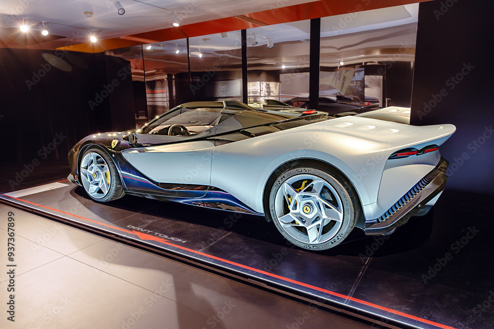 Maranello, Italy -, June 18, 2024: The Ferrari F8 is a mid-engine ...