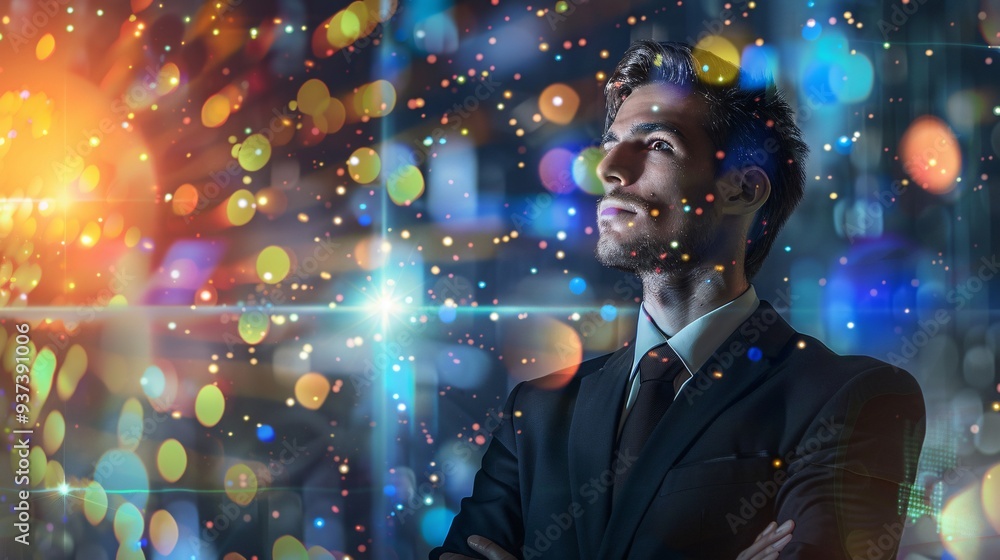 Evolution of Business: A Businessman Transitioning Traditional ... Evolution of Business: A Businessman Transitioning Traditional ...