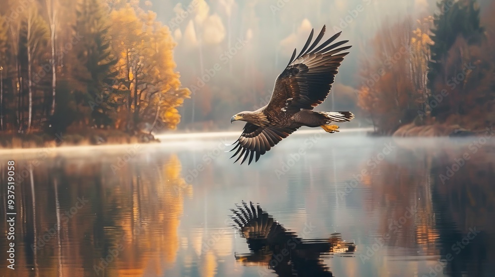 Stunning eagle photo , Crisp eagle image , Elegant eagle flying ...