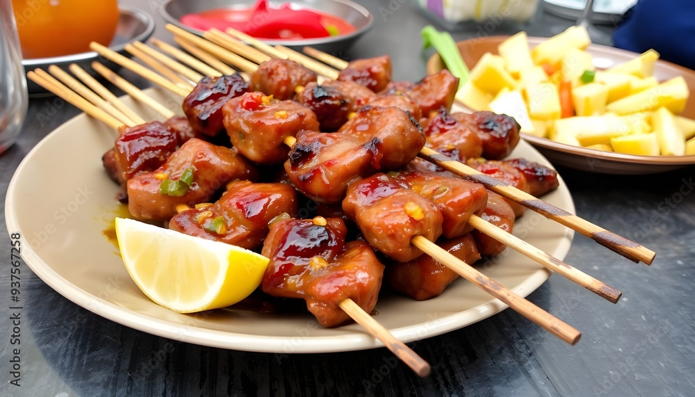 Peruvian Anticuchos: Grilled Skewers of Marinated Beef Heart with Aji ...