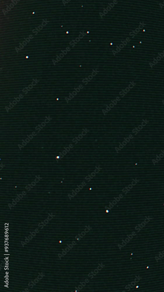 Vintage VHS Screen Video Effect with Dust and Scratches Texture Overlay ...