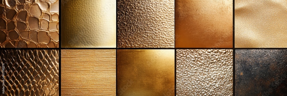 Golden Texture Pack: 12 High-Resolution Seamless Patterns for Design ...