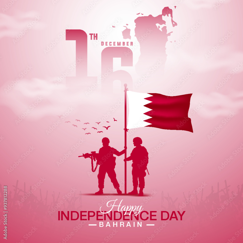Bahrain Independence Day Bahrain Independence Day Creative ads Design ...
