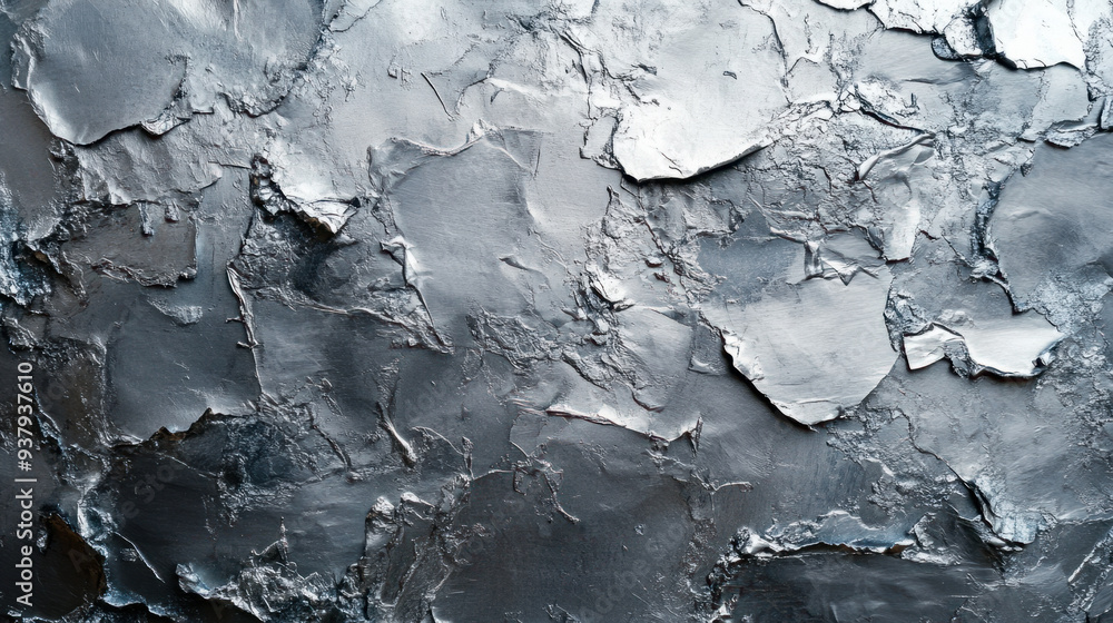 Silver Foil Texture, A textured background featuring silver gray foil ...