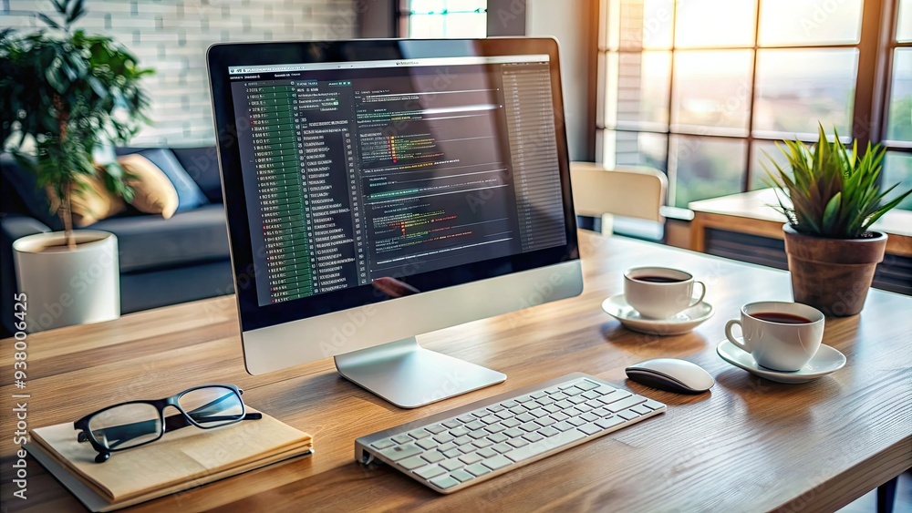 A Computer Screen Displaying A Coding Interface With Markdown Syntax
