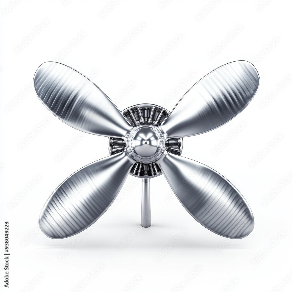 Four blade propeller with multiple speed versions, pen tool cutout ...