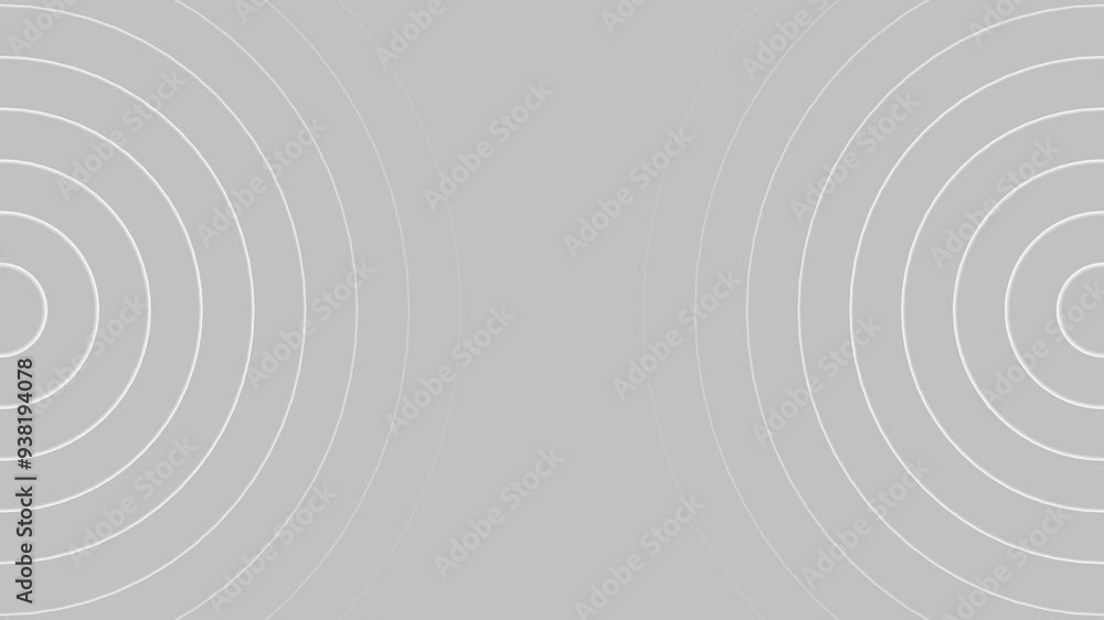 technology radio waves signal icon seamless loop animation. Voice ...