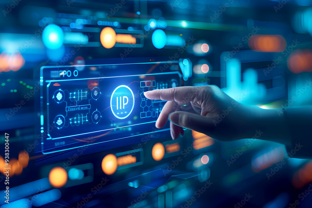 Interactive Touchscreen Tech: Smart Home, Cybersecurity, and Digital ...